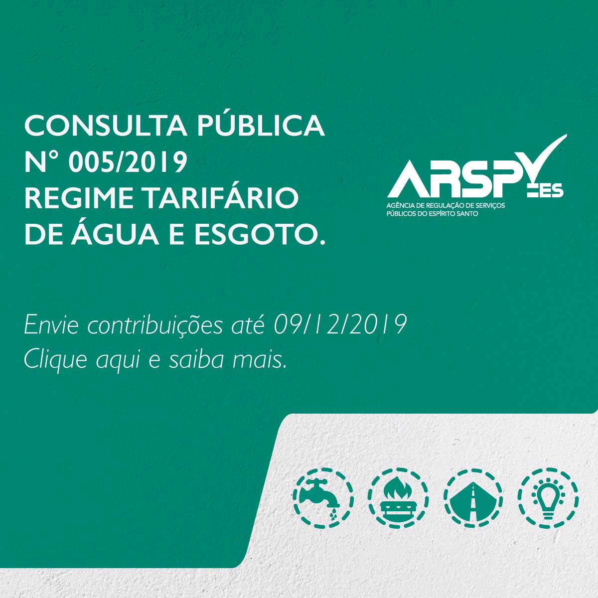 ARSP - ARSP Abre consulta pública 005/2019